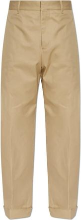 Dsquared2 Plissierte Hose - - Trousers - Herren - Beige - XL