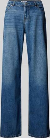 Review Wide Leg Jeans aus reiner Baumwolle