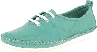 Andrea Conti Damen Schnürer Sneaker, türkis, 39 EU