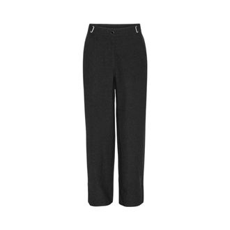 Remain Weite Hose Mit G&uuml;rtel - - Trousers - Damen - Schwarzk - L