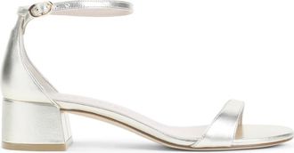 Stuart Weitzman Femme, Chaussures, Jaune, Taille: 39 EU Nudist Block 35 Sandales