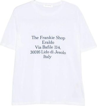 Frankie Shop Femme, Tops, Blanc, Taille: 40 FR T-shirt Eraldo