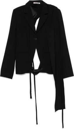 Ottolinger Rückenfreier Blazer - Schwarz