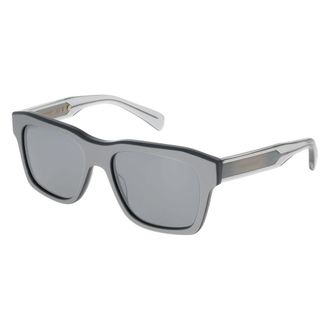 Ferragamo Graue Acetat-Sonnenbrille