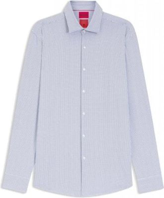 HUGO BOSS Homme, Chemises, Bleu, Taille: 4XL Kenno Shirt