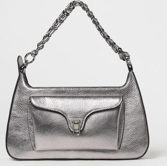Coccinelle Schultertasche COCCINELLE Damen Farbe Silber