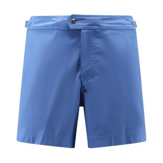 Tom Ford Homme, Shorts, Bleu, Taille: XL Short de bain