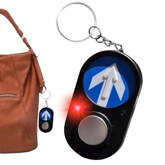 Generico Porte-cl&eacute;s Davertissement - Porte-cl&eacute;s Inspir&eacute; Des Feux De Circulation, Porte-cl&eacute; Clignotant, Feu De S&eacute;curit&eacute; | Accessoires Pour Femmes Pour Sac &Agrave; Mai