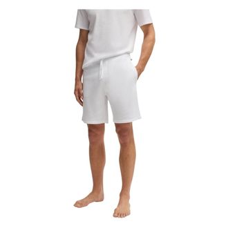 HUGO BOSS Shorts Pyjama Blancs Gaufre - Homme - Shorts - Blanc - Taille: XL