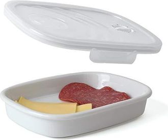 Holst Porzellan Porzellan Servier- & Aufbewahrungsschale Cook & Go 0,45 l mit Deckel