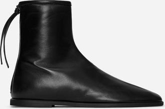 Arket Sock Boot Aus Leder -Schwarz