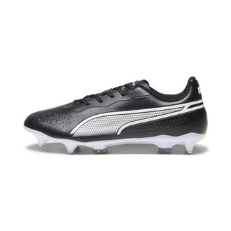 Puma Unisex King Match Mxsg Fu&szlig;ballschuhe, Puma Black Puma White, 39 EU