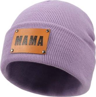 Generic Bonnet Femme Hiver Bonnet Femme Chapeau Femme Hiver Confortable Classique - Hip Hop Tricot&eacute; Hiver, Mode Urbaine, Chaud Et Tendance pour Tenues D&eacute;contr