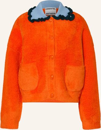 Essentiel Strickjacke orange