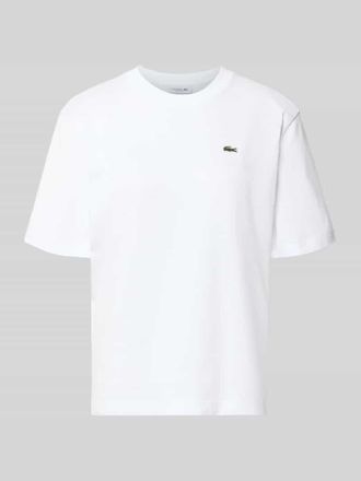 Lacoste Relaxed Fit T-Shirt aus reiner Baumwolle