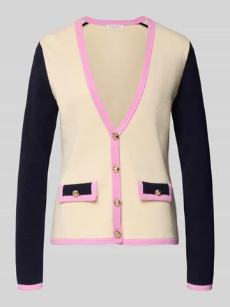 Christian Berg Regular Fit Cardigan aus reiner Baumwolle