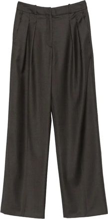 Loulou Studio Pantalons D&eacute;contract&eacute;s - Marron
