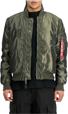 Alpha Industries Homme, Vestes, Vert, Taille: M Bomber Jacket