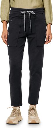 Street One Damen 374956 Hose, Black, W34/L28