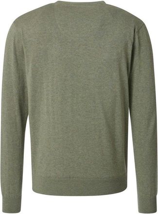 Redmond V-Ausschnitt-Pullover REDMOND Casual Herren Pullover Langarm V-Neck Comfort Apfelgr&uuml;n