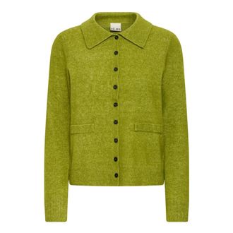 Ichi Strickware - - Knitwear - Damen - Gr&uuml;n - S