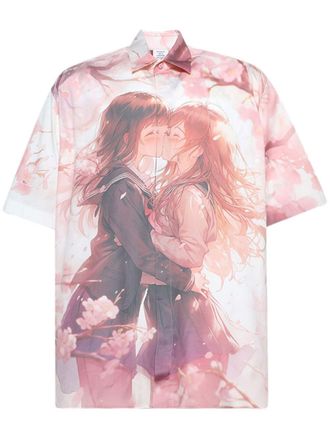 VETEMENTS Anime Hemd - Rosa