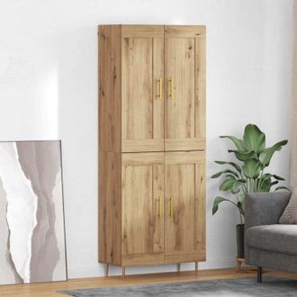 vidaXL vidaXL Haut Armoire Ch&ecirc;ne artisanal 69,5 x 34 x 180 cm