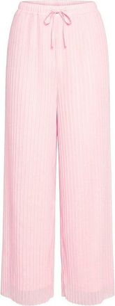 Miamoda Schlupfhose Hose weites Bein Plissee Jerseyfutter