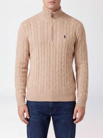 Polo Ralph Lauren Half-Zip-Rollkragenpullover aus Schurwolle mit Pony-Logo