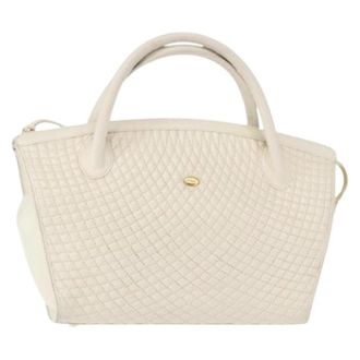 Bally Pre-owned Lederhandtasche - - Pre-owned - Damen - Wei&szlig; - ONE SIZE