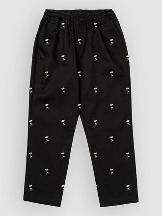 THE DUDES Tiny Flowers Pantalon noir