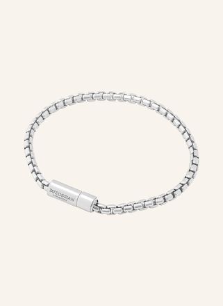 Tateossian Tateossian Armband Pop Sleek Box Chain silber