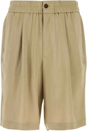 Giorgio Armani Homme, Shorts, Beige, Taille: XL Twill Bermuda Shorts