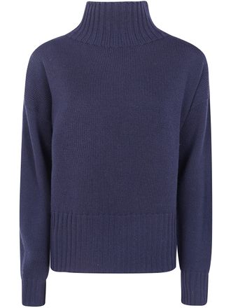 Drumohr Sweater V Neck L5mn504l 785 Navy