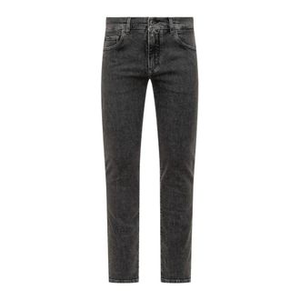 Dolce & Gabbana Homme, Jeans, Noir, Taille: XL Jeans Slim-fit