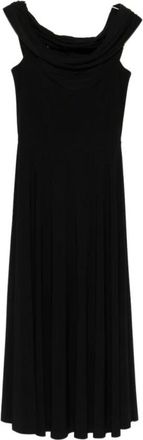 Norma Kamali Femme, Robes, Noir, Taille: 42 FR Midi dress
