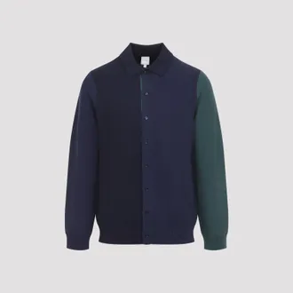 Paul Smith Wool Knit Cardigan Shirt