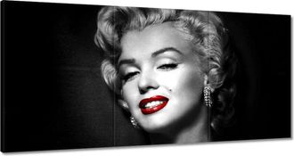 Generic Wandbild auf Leinwand, Motiv Marilyn Monroe, 120 x 60 cm, Nr. H585M_PC3BX