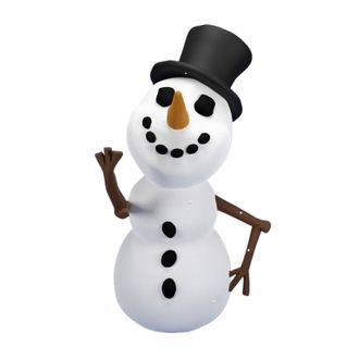 Generico Kleine Schneemannfiguren, lustige Weihnachtsdekoration, 3D-Druck, zum Basteln, für Sammler, Fotografie, Zuhause, Büro, Schlafzimmer, Wohnzimmer