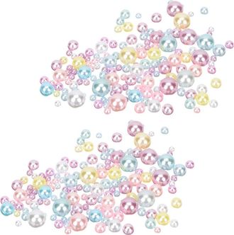 BESPORTBLE Farbenfrohe Schwimmende Lochfreie Perlen als Vase F&uuml;ller DIY Deko f&uuml;r Blumenvase Kreatives Wohnzimmertisch Accessoire Leichte Langlebige Dekoration f&uuml;