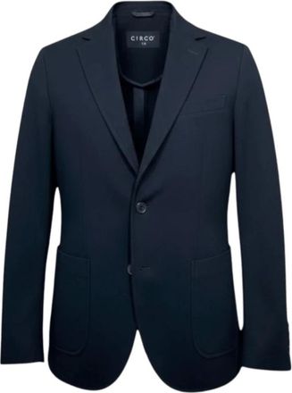 Circolo 1901 Homme, Vestes, Bleu, Taille: S Blazer en molleton
