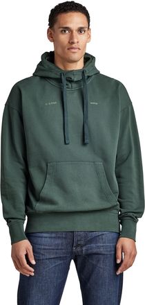 G-Star RAW Herren Garment Dyed Oversized Hoodie, Gr&uuml;n (laub gd D22327-D249-D549), XS