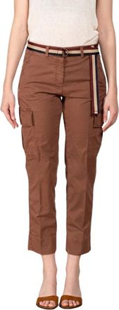Mason's Femme, Pantalons, Brun, Taille: 34 FR Marlene Cargo