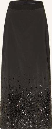 Luisa Cerano Luisa Cerano Rock Mit Pailletten beige