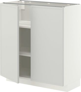 IKEA METOD Unterschrank m B&ouml;den/2T&uuml;ren