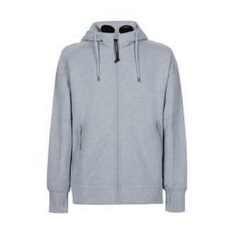 C.P. Company C.p. Company, Homme, Sweatshirts et sweats &agrave; capuche, Gris, Taille: XL SweaT-shirt zipp&eacute; goggle