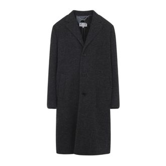 Maison Margiela Femme, Manteaux, Gris, Taille: 36 FR Wool Coat