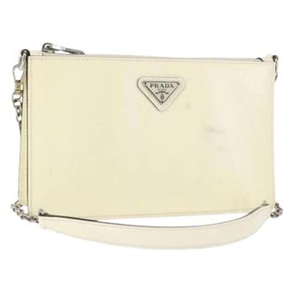 Prada Pre-owned Cross Body Bag - - Pre-owned - Damen - Wei&szlig; - ONE SIZE
