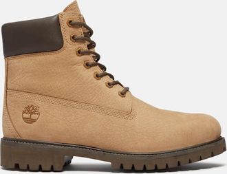 Timberland Wasserdichter Timberland Premium 6-Inch Boot f&uuml;r Herren in Beige, Herren, Beige, Gr&ouml;&szlig;e