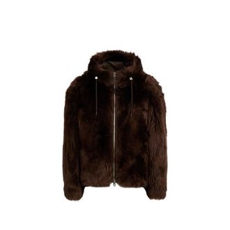 Mackage Veste col capuche en cuir